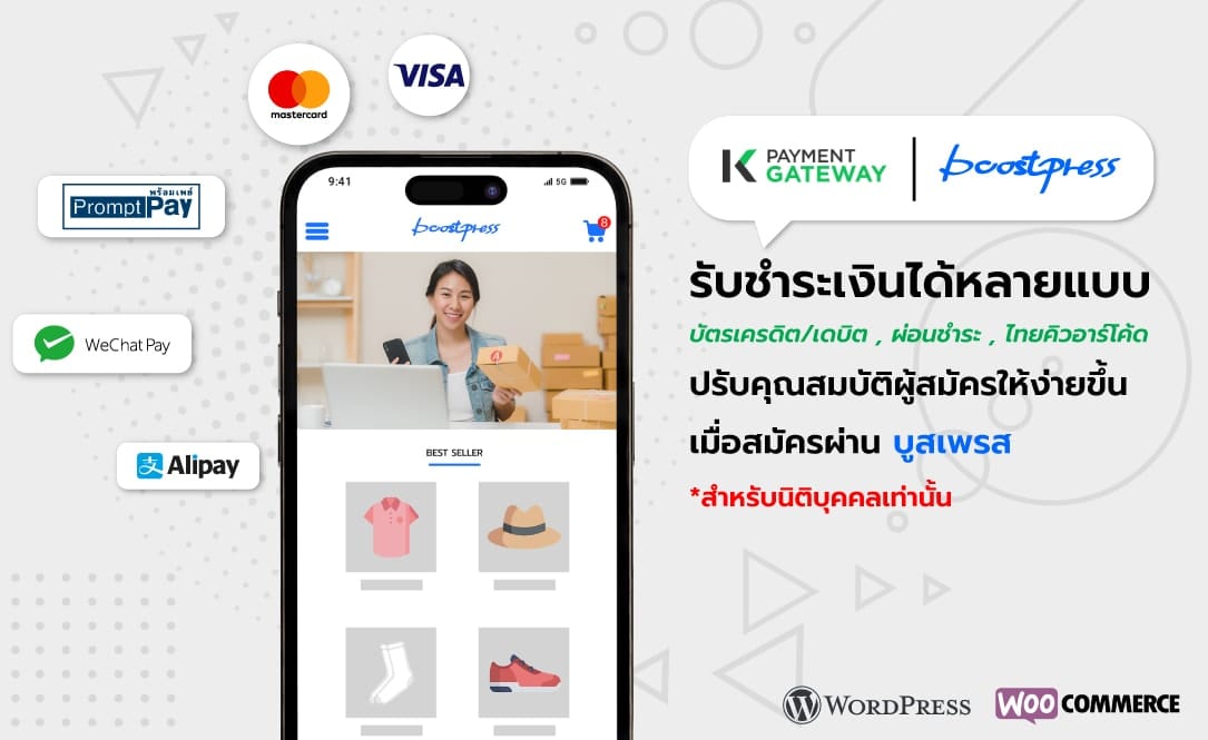 Home page - Boostpress - จัดทำ Wordpress Woocommerce plugin